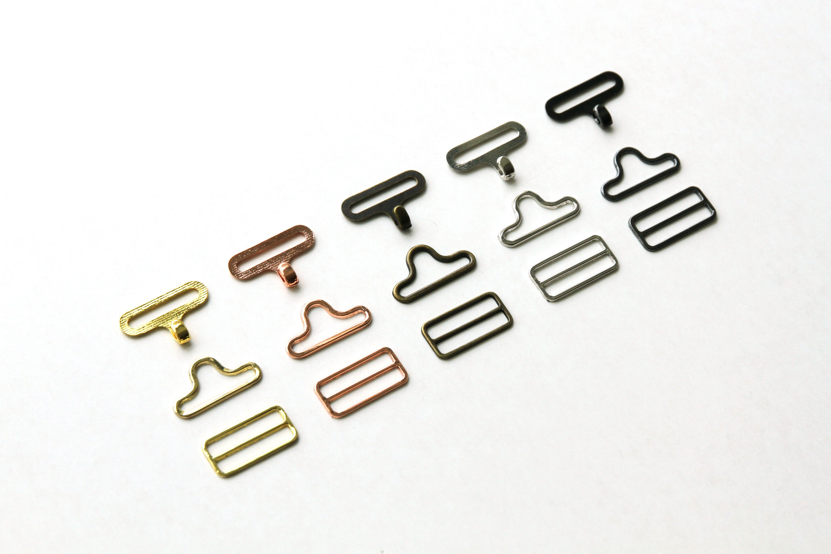 Bow Tie Hardware - 20mm, Metal, Slide Eye Hook – KEY Handmade