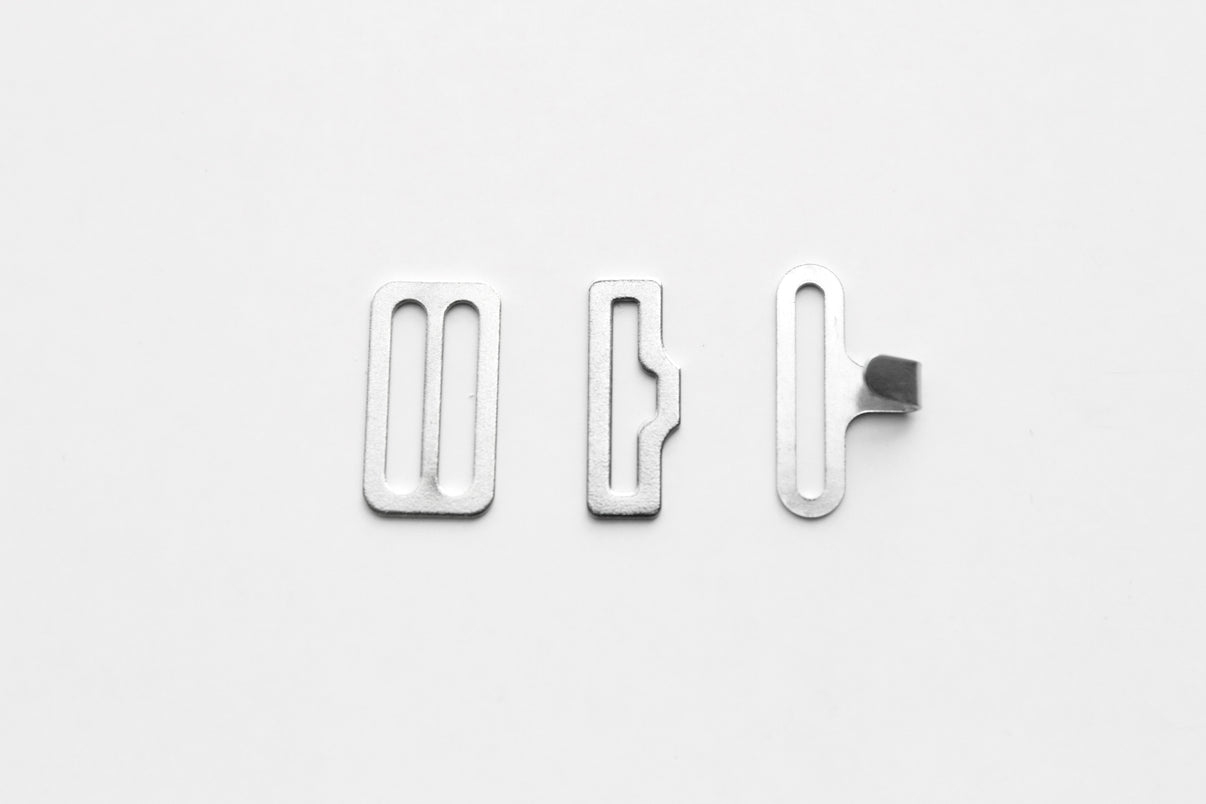 Bow Tie Hardware - 16mm, Metal, Slide Eye Hook – KEY Handmade